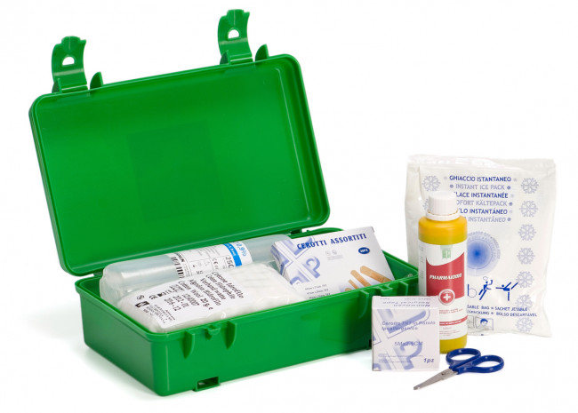 Cassetta pronto soccorso auto aziendale all. 2 D.L. 81/08