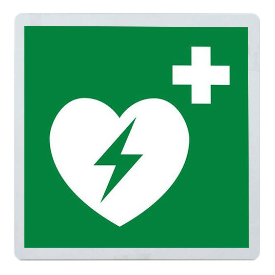 CARTELLO SEGNALETICO DEFIBRILLATORE - e-Medicare