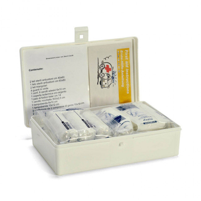 Cassetta pronto soccorso DIN 13164